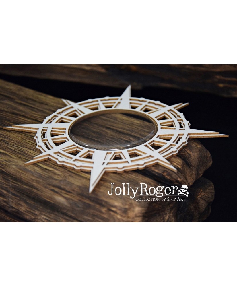 Jolly Roger - Wind Rose - Shaker Box