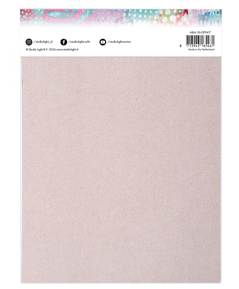 ABM Design Paper Pad Multicolor madness 210x294x5mm 20 Sheets (Pre-order)